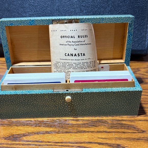 Games | Vintage Canasta Set | Poshmark